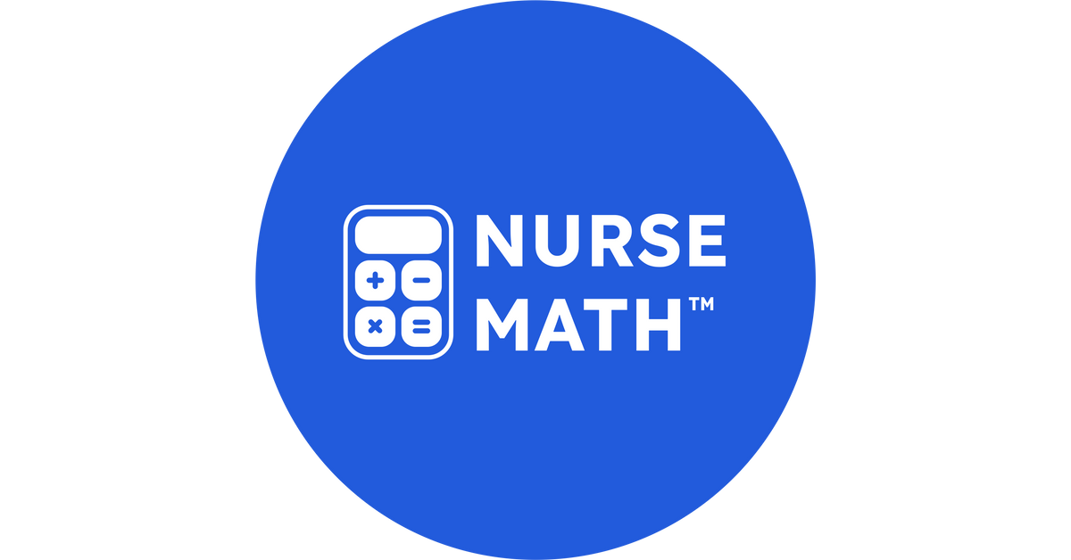 Nurse Math Merch